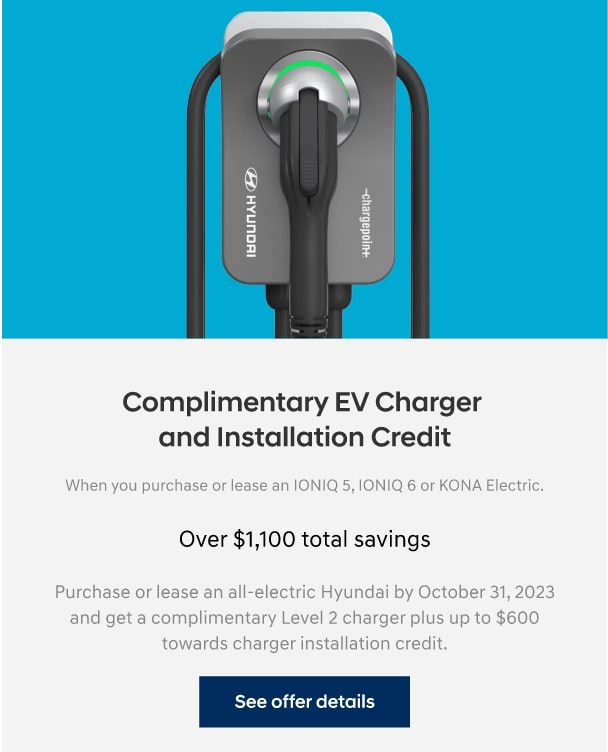 Hyundai home charging station store